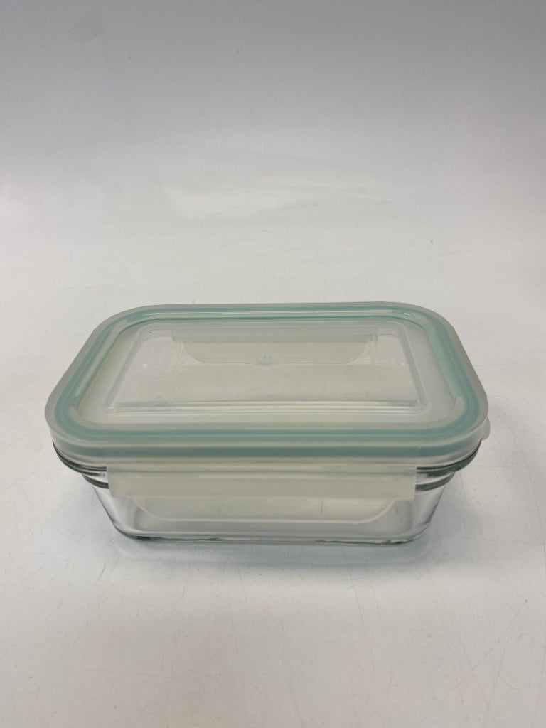 Clear Frosted Glass/Plastic Storage Container – etc. Consignment Shoppe ...
